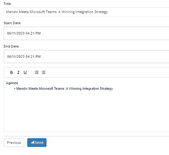 Mendix-Microsoft Teams Integration: A Technical Exploration
